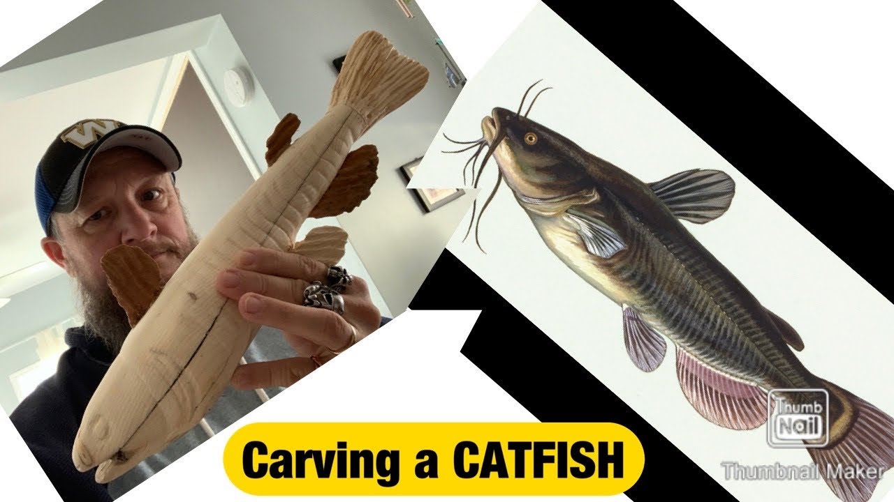 Carving a Catfish - YouTube