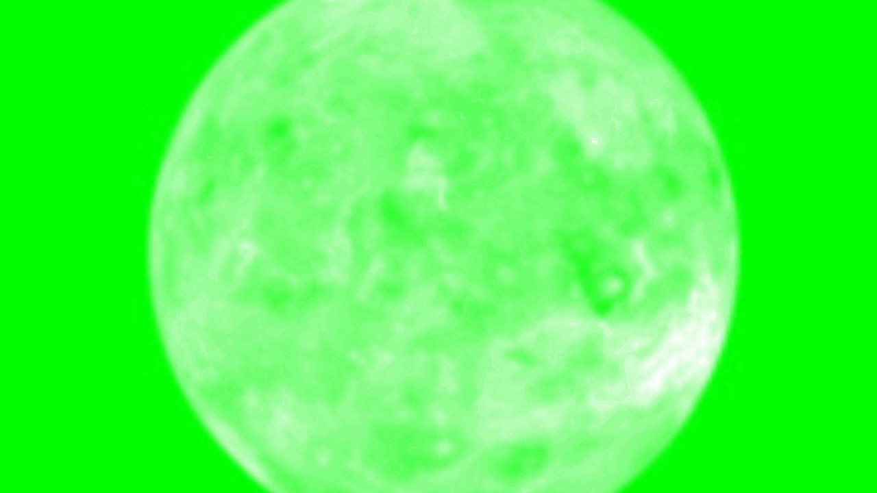 Rotating holographic Planet green screen animation in 4K - YouTube