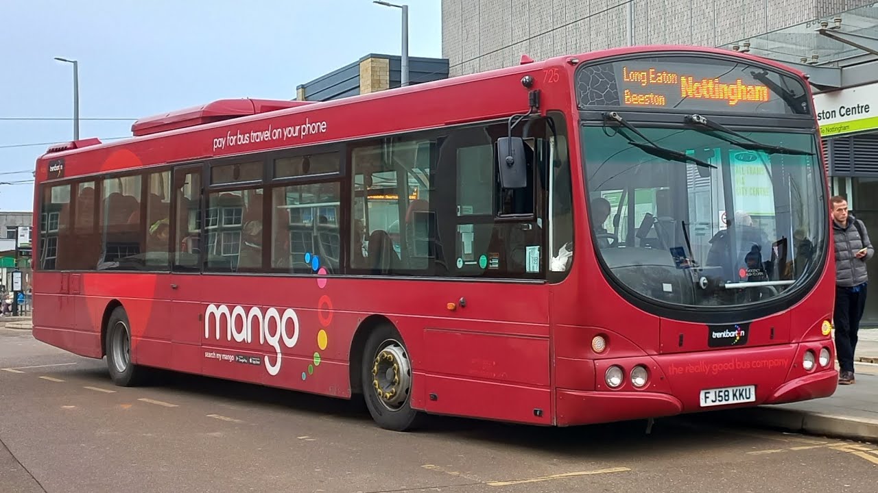 trentbarton Volvo B7RLE Wright Urban FJ58 KKU@igo From Ellis Grove to ...