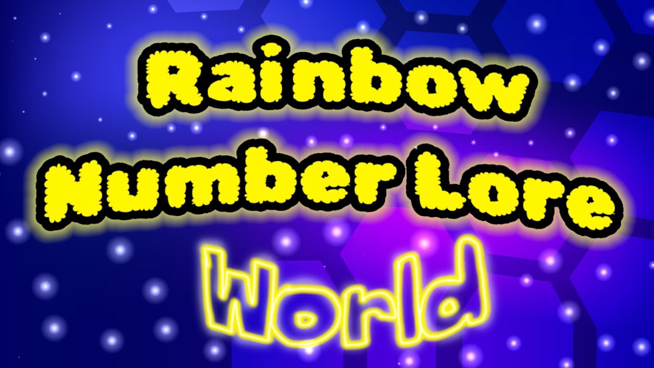 Rainbow Number Lore WORLD (OST Official) - YouTube