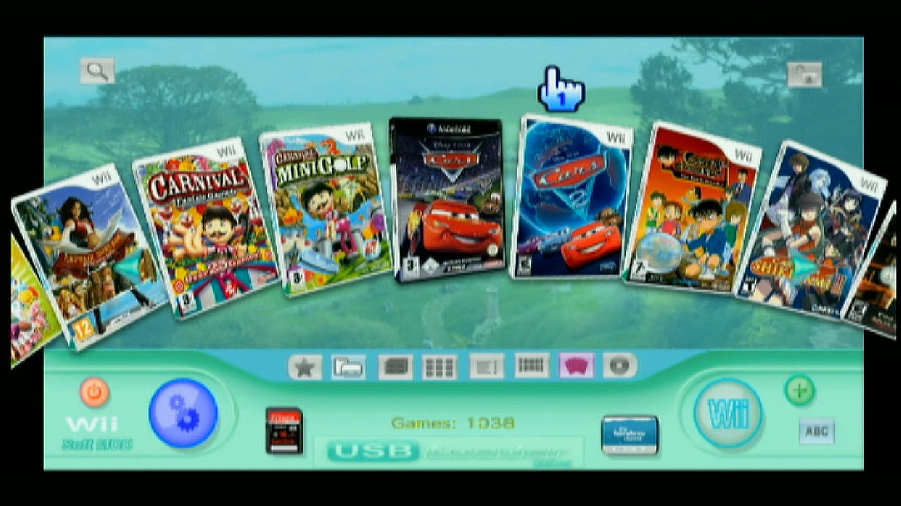 USBLoader GX Custom Theme - YouTube