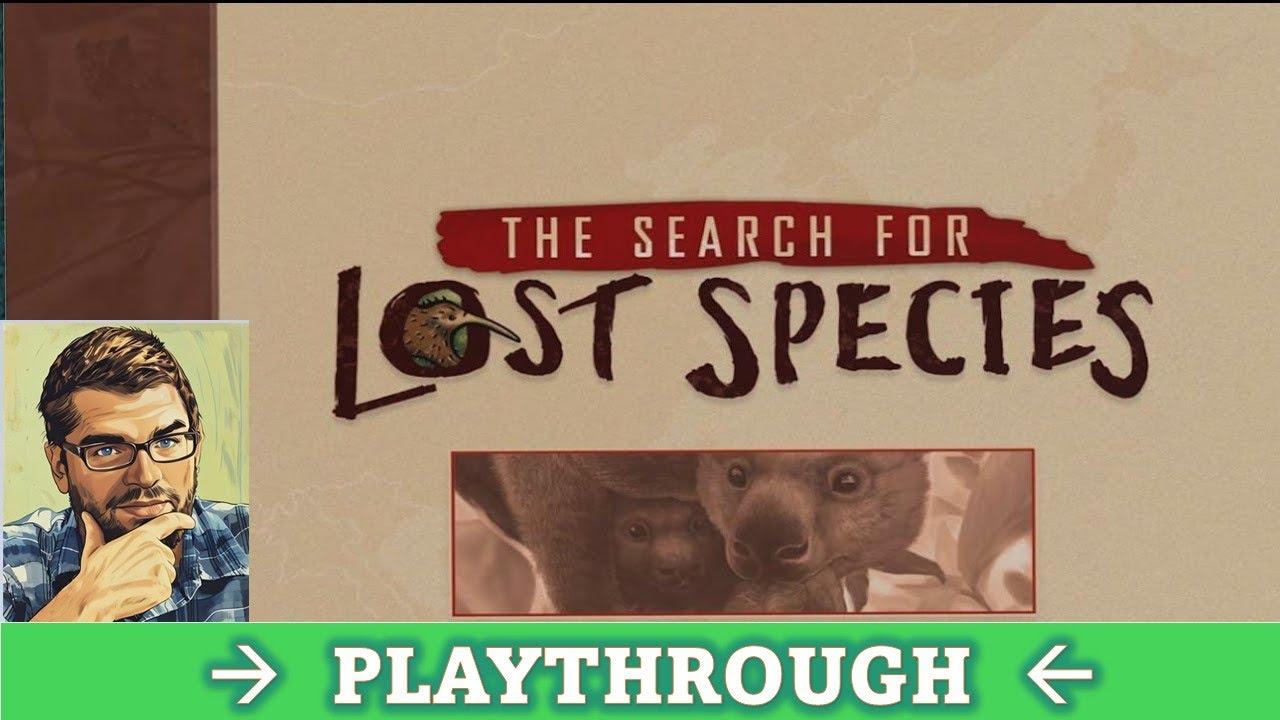 DGA Plays Board Games: The Search for Lost Species via TTS - Solo ...