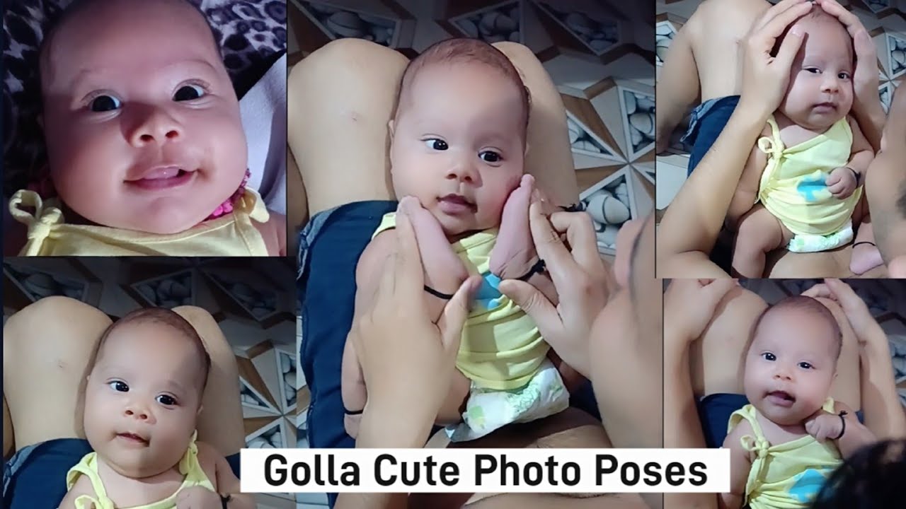Golla Cute Photo Poses | Baby Photo Poses | New Baby Vlog 🥰 #baby # ...