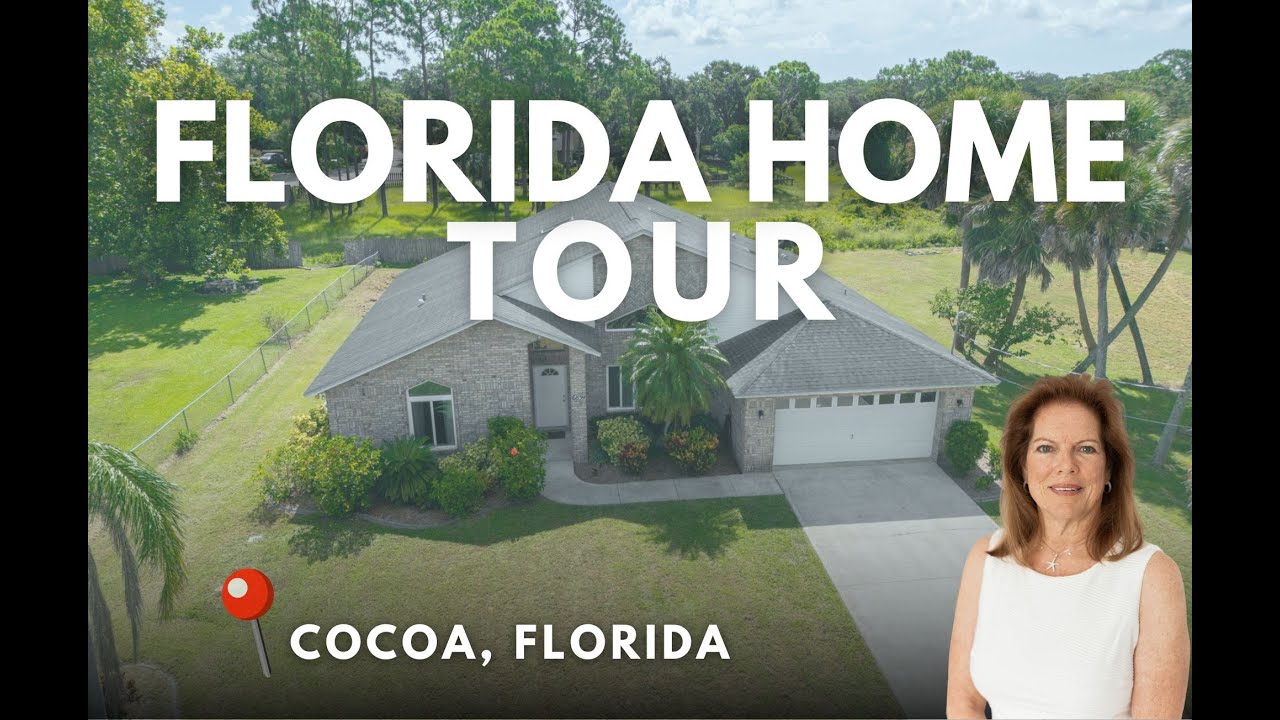 BEAUTIFUL HOME IN COCOA, FLORIDA | LARGE YARD - YouTube