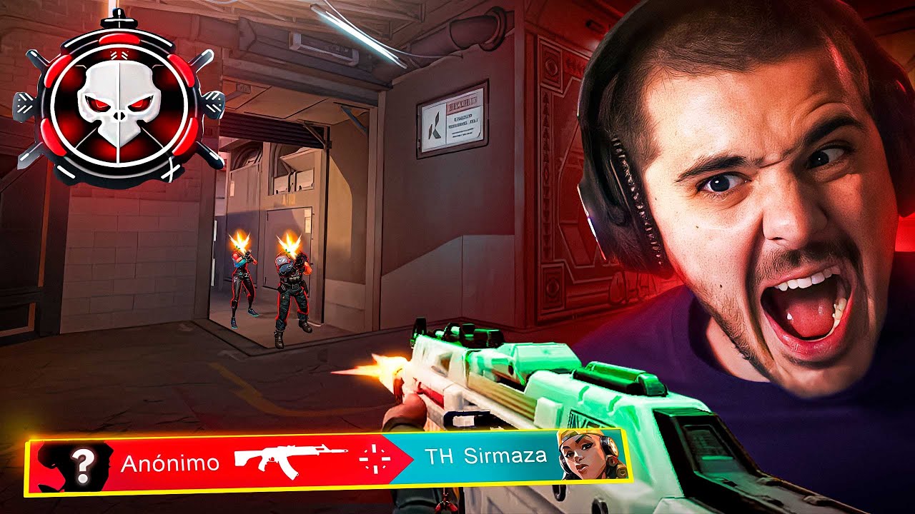 SOLO JUEGO A PEGAR HEADSHOTS EN VALORANT | SIRMAZA - YouTube