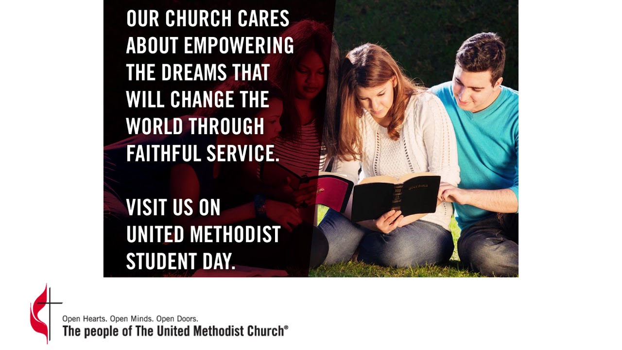 United Methodist Student Day Our Church Cares Video 3 - YouTube