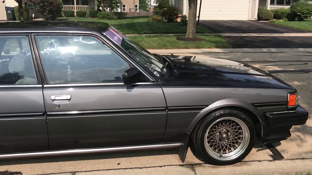 1987 Toyota Cressida washed and wax - YouTube