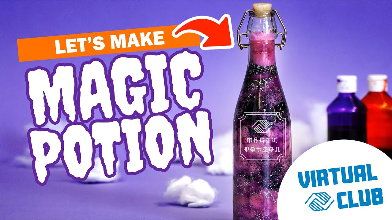 DIY Halloween Project: How To Make A Magic Potion Bottle - YouTube