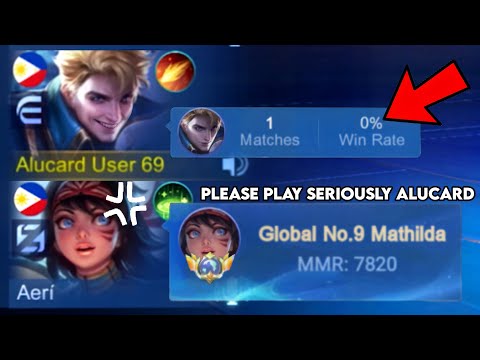 I MET ANGRY GIRL IN RANKED GAME 🤣 so i did this... - Mobile Legends