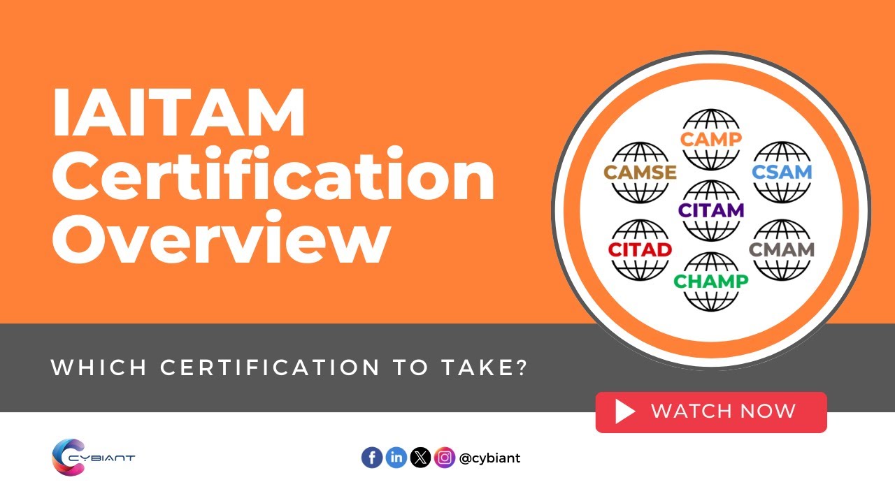 IAITAM Certification Overview | Which Certification to Take? - YouTube
