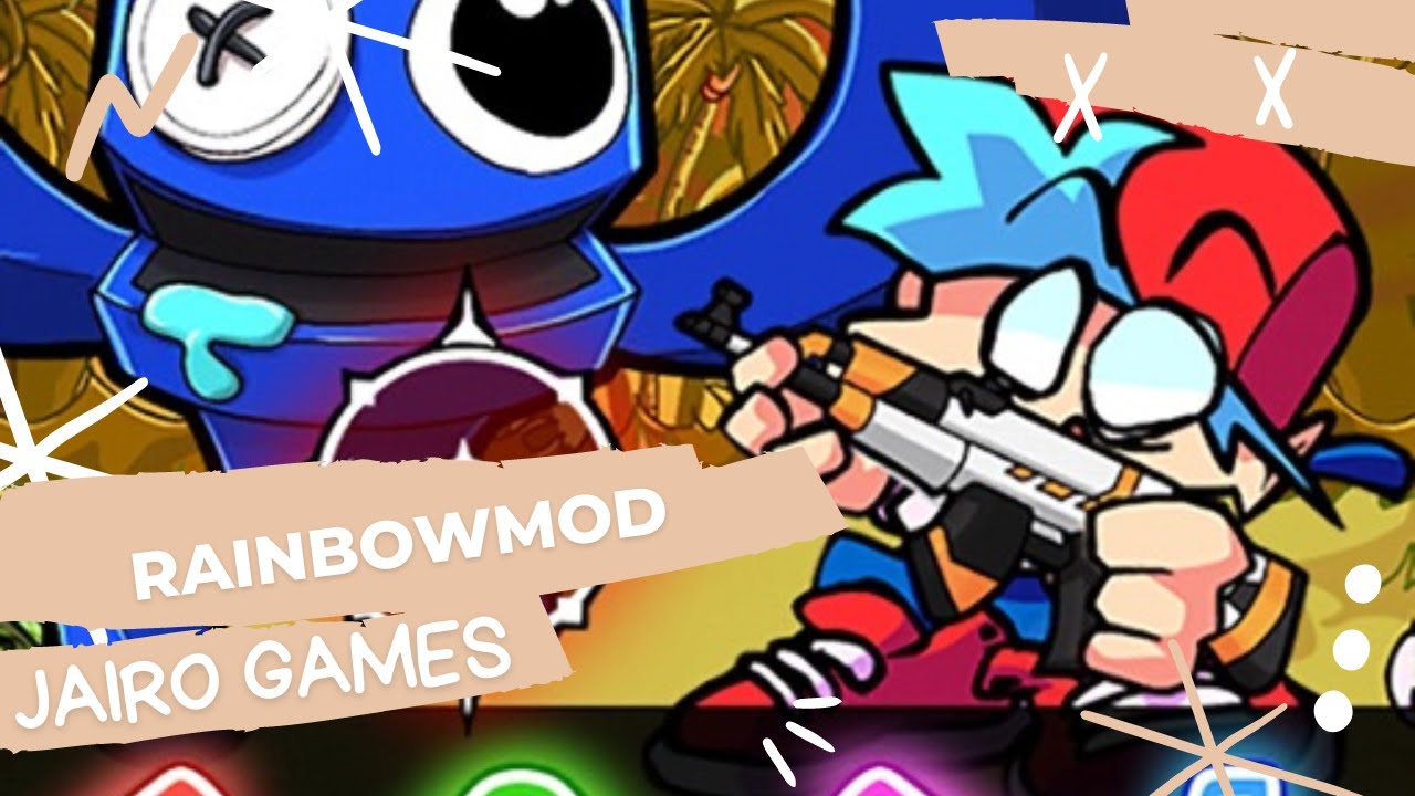 DESAFIAMOS EN UNOS BAILES A “RAINBOW FRIENDS” - FNF RainbowMod - YouTube