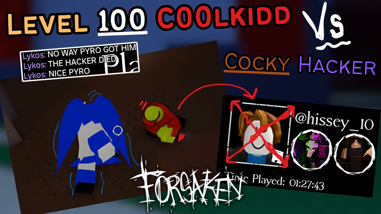 DESTROYING a Speed Hacker! in Forsaken | Using C00lkidd (Coolkid ...