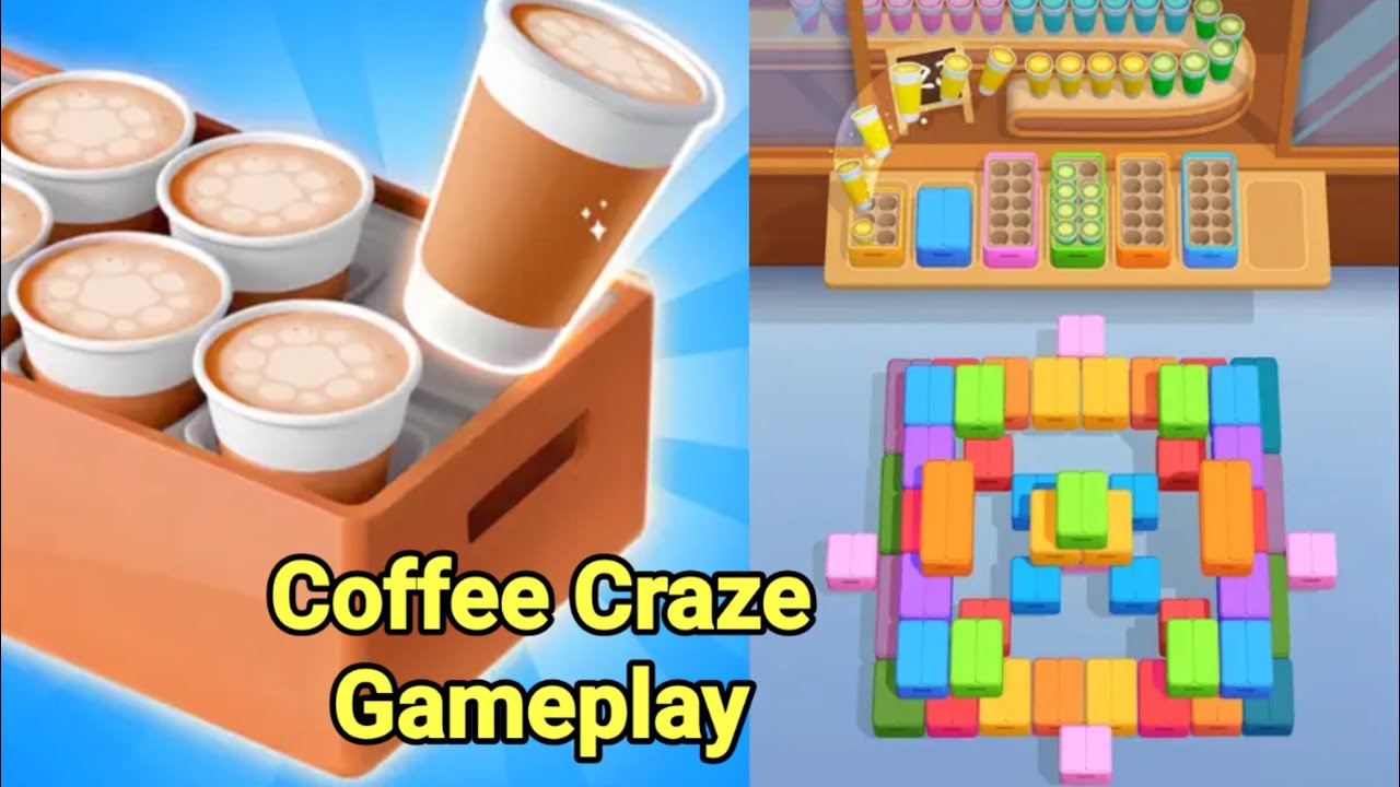 Coffee Craze Game Gameplay - YouTube