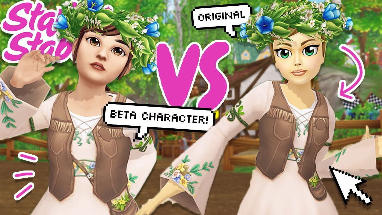 *ALL* NEW BETA ANIMATIONS! *SIDE BY SIDE OLD VS NEW PLAYER CHARACTERS IN STAR STABLE!* - YouTube