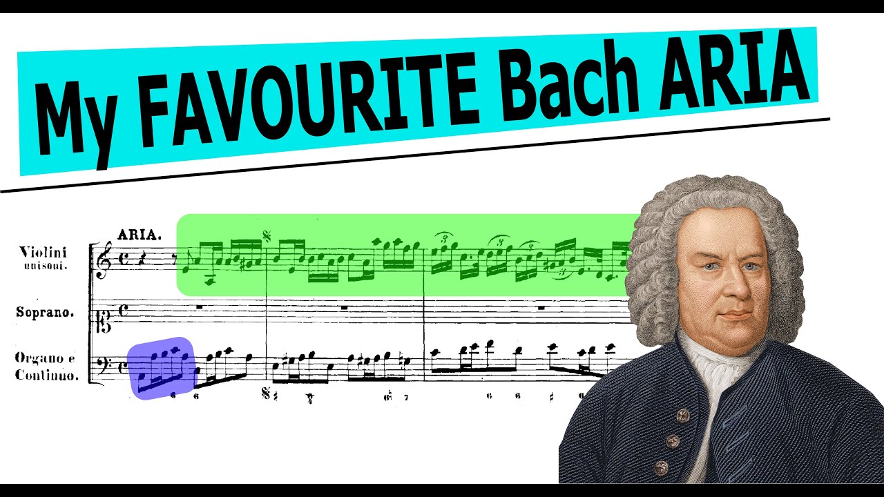 Bach ARIA analysis: Er segnet (BWV 196) & Figured Bass! - YouTube