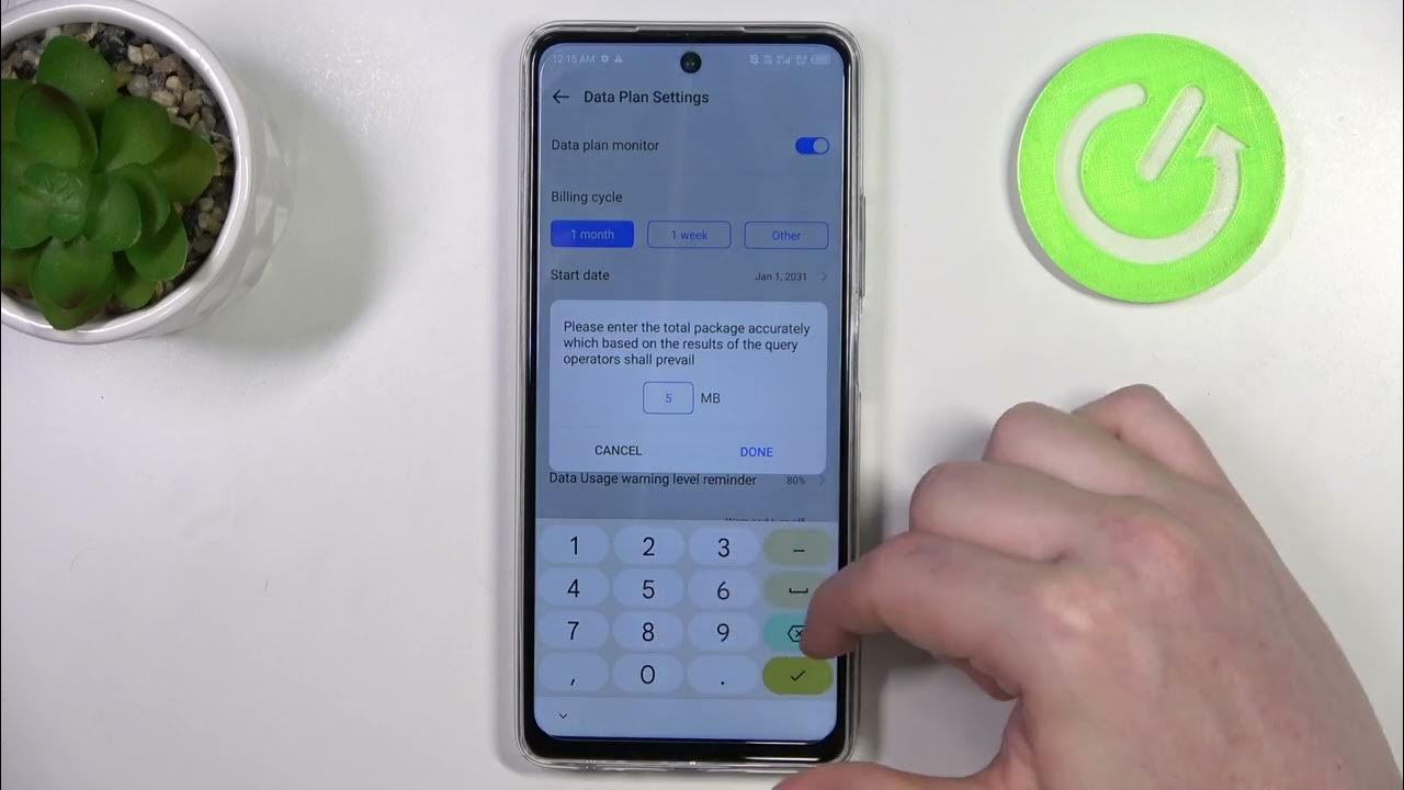 How to Set the Mobile Data Limit on Tecno Spark 10 Pro – Limiting Cellular Data Usage - YouTube