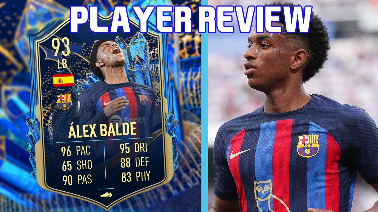 BEST TOTS LB?? 🧐 93 TOTS ALEX BALDE PLAYER REVIEW! FIFA 23 ULTIMATE ...