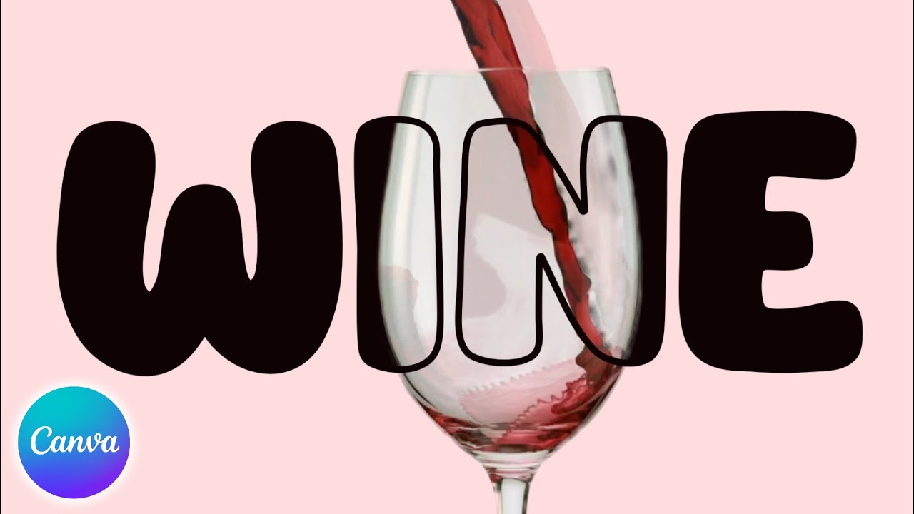 Transparent Text Effect Animation in Canva - YouTube