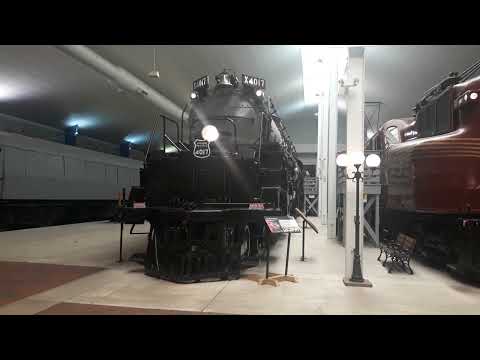 National Railroad Museum Big Boy 4017 whistle - YouTube