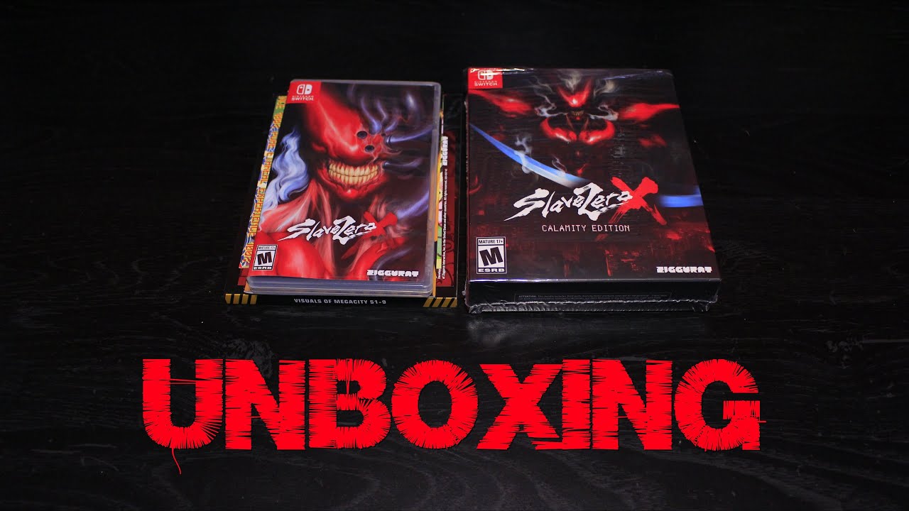 Unboxing: Slave Zero X Calamity Edition - Nintendo Switch (North ...