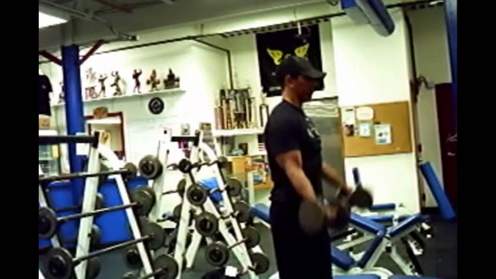 palms forward lateral raise - YouTube