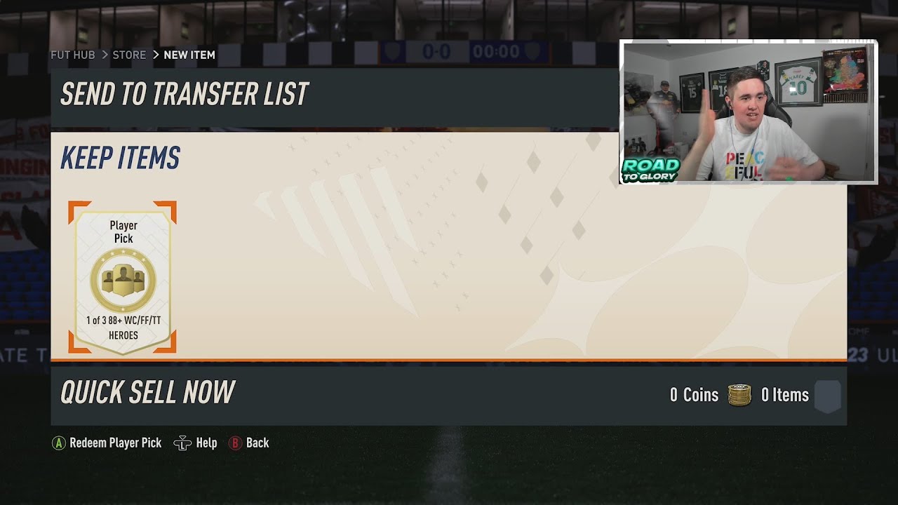 Pie opens his 88+ Hero Pick on FIFA 23 - YouTube