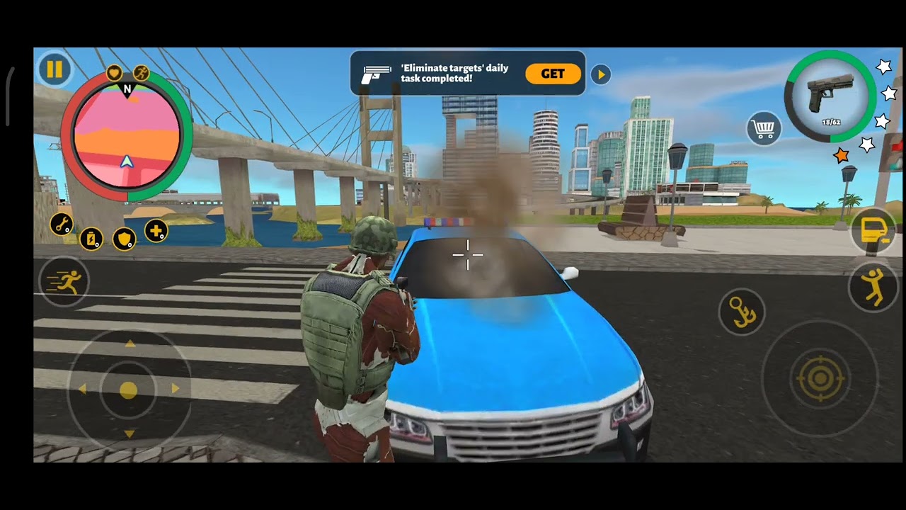 Short video of rope hero game#game#vicity - YouTube