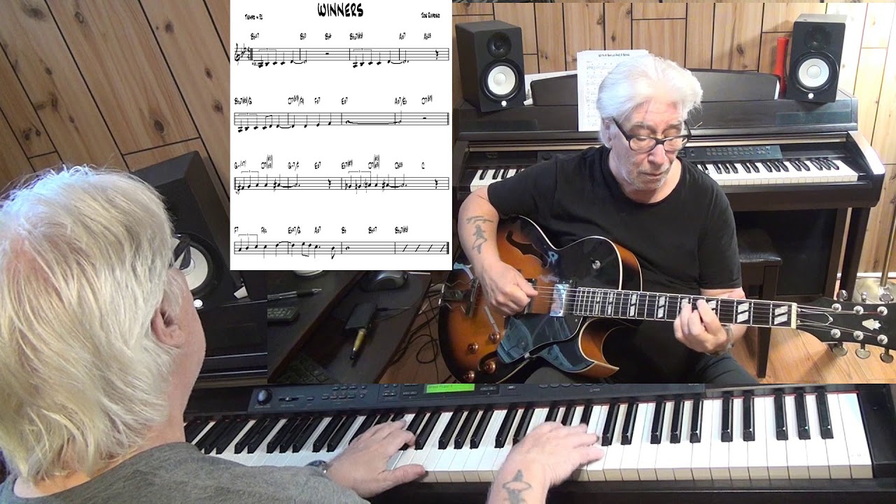 WINNERS - Jazz guitar & piano cover ( Joe Raposo ) - YouTube