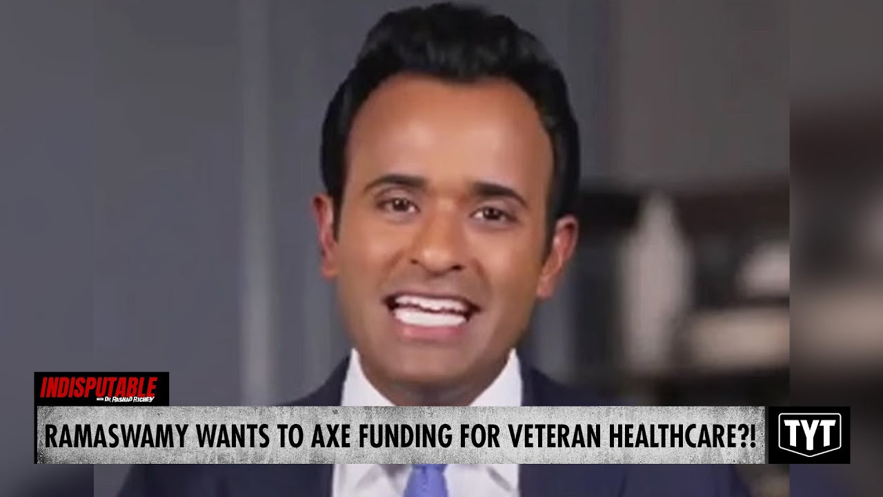 Ramaswamy Plans To Axe Funding For Veteran Health Care - YouTube
