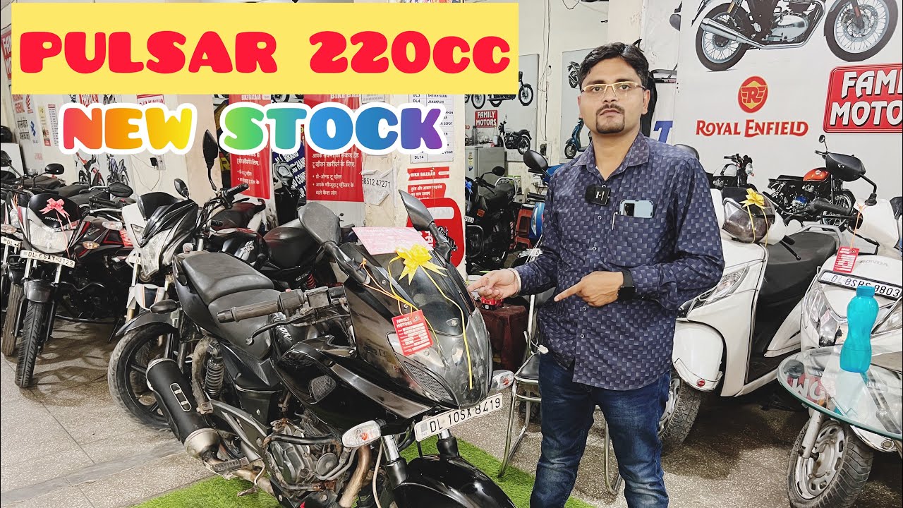 Pulsar 220cc 1st owner 2019,April available for sale @FAMILY-MOTORS # ...