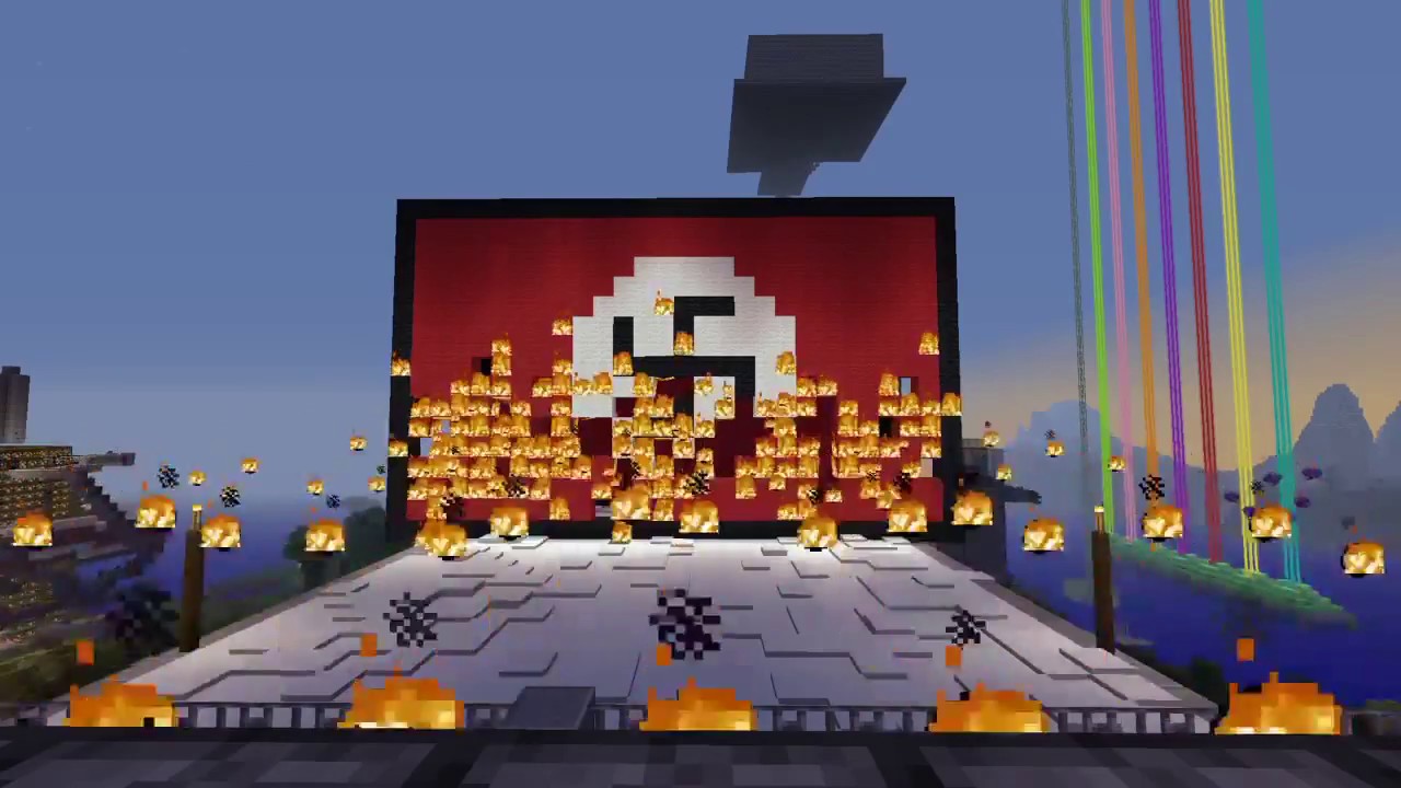 Burning The Nazi Flag In Minecraft YouTube burning-the-nazi-flag-in-minecraft-youtube