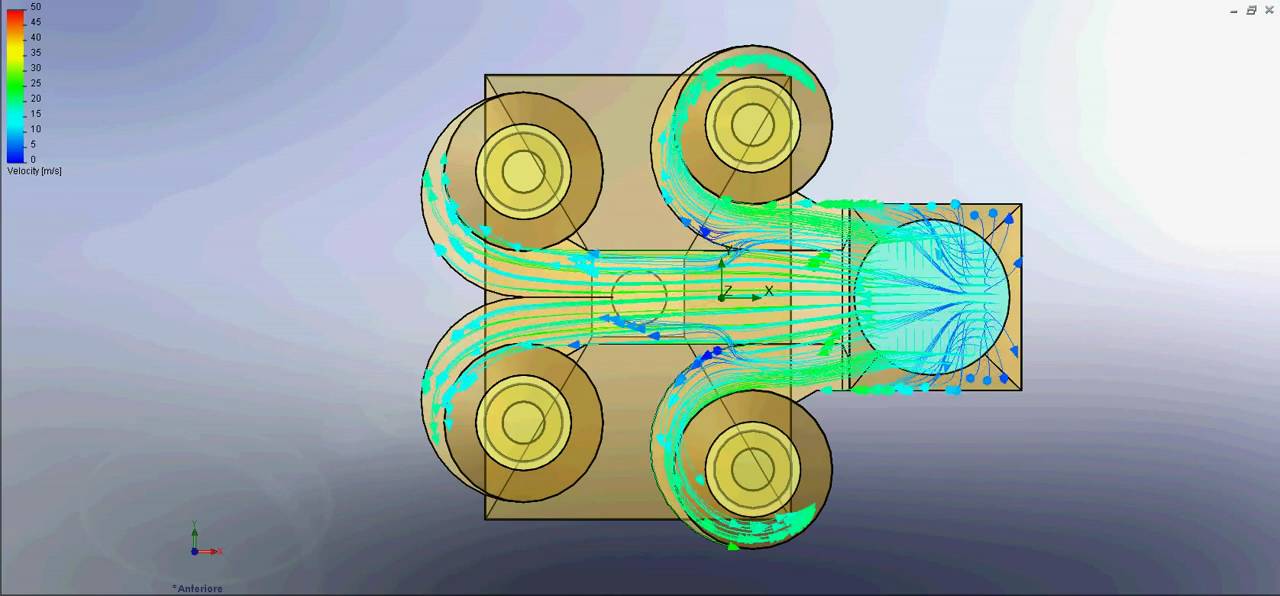 Cyclone simulation 2 - YouTube