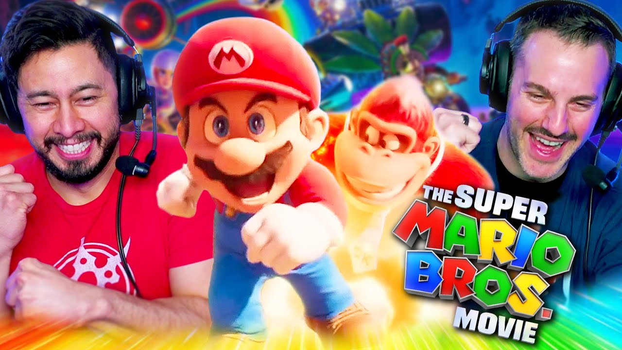 THE SUPER MARIO BROS. MOVIE Final Trailer REACTION! | Mario Kart ...