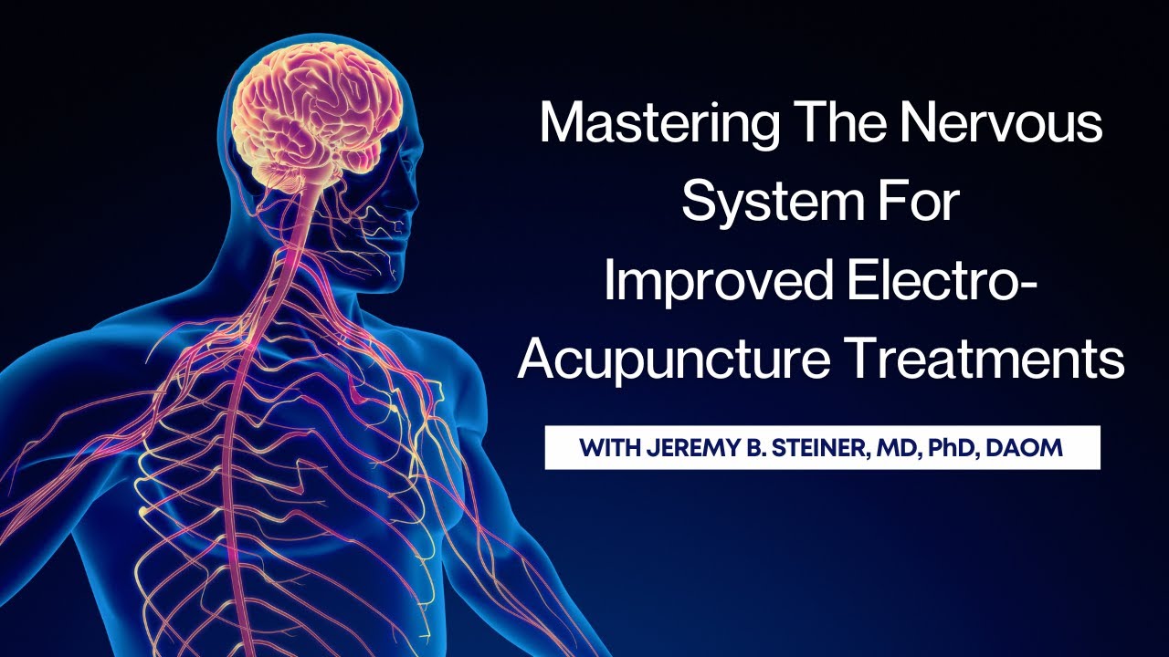 Mastering The Nervous System For Improved Electro-Acupuncture ...