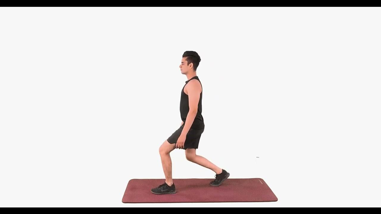Partial 1/4 Lunge - YouTube