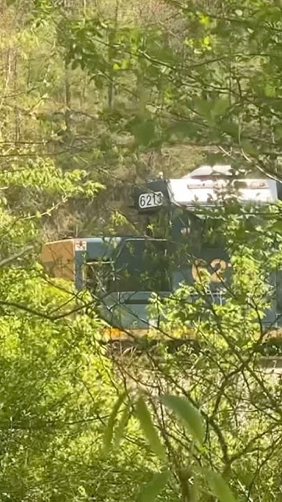 CSX GP40-2 6213 sitting in Storage! #csx #railway #railfanning #railroad #shorts - YouTube