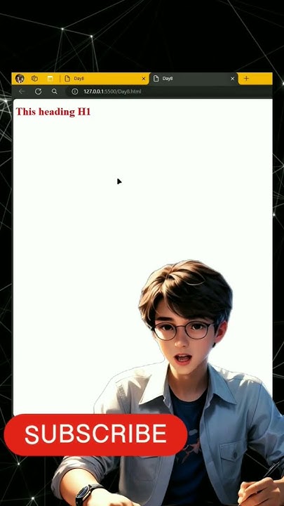 part 1 day 8/100 of webdesigning #coding #shorts #webdevelopment - YouTube