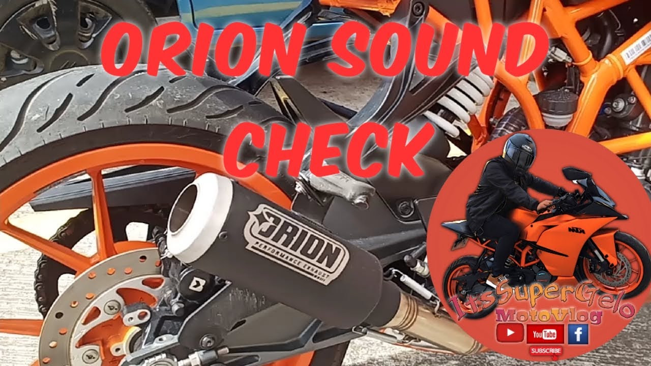 ORION PIPE SOUND CHECK - YouTube