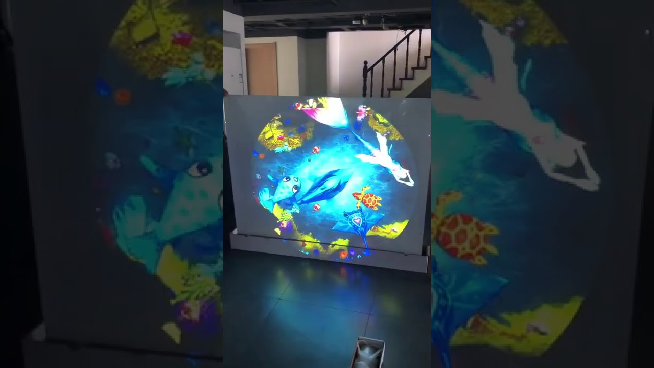 front projection film - YouTube