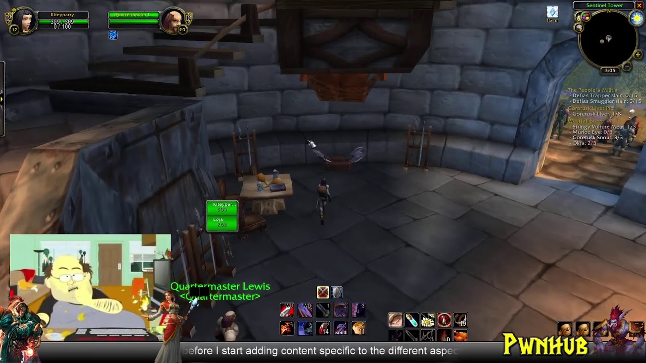Warcraft Classic Level 12 Warrior Westfall - YouTube