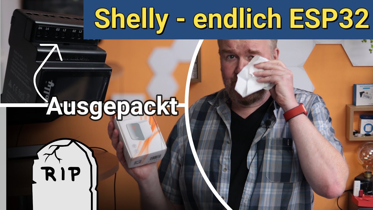 Angekommen - der neue 🚀Shelly 4PM🚀 / R.I.P Lightify / Loxone und Home ...