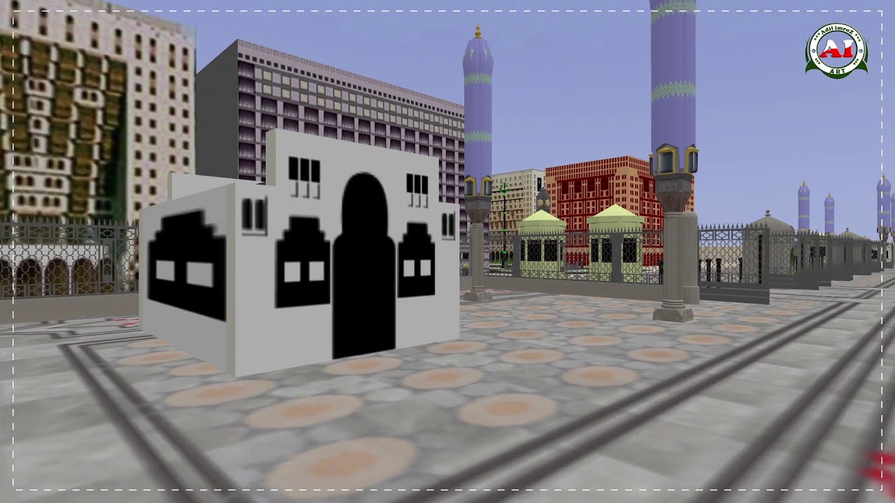 Masjid Al Nabawi || 3D || Al Madinah || Saudi Arabia II Adil Imroz II ...