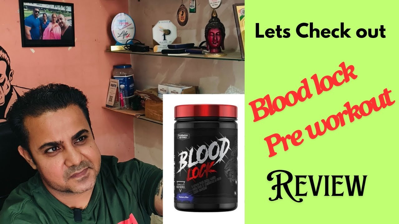 Blood lock pre workout|| honest review|| latest video 2024 - YouTube