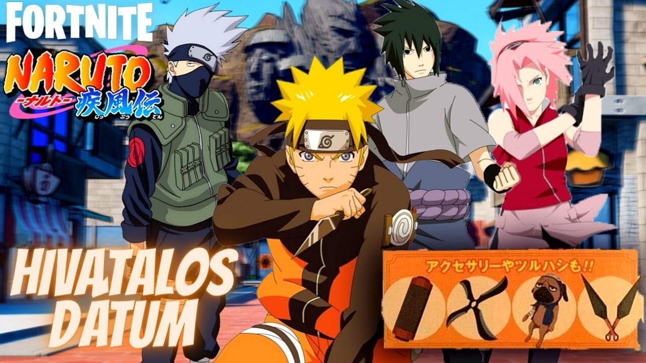 Fortnite - Négy Naruto Skin! Nagy Bundle és Hivatalos Shop Dátum! - YouTube