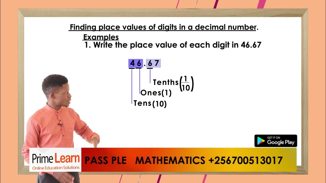 Pass PLE Mathematics week 1 - YouTube