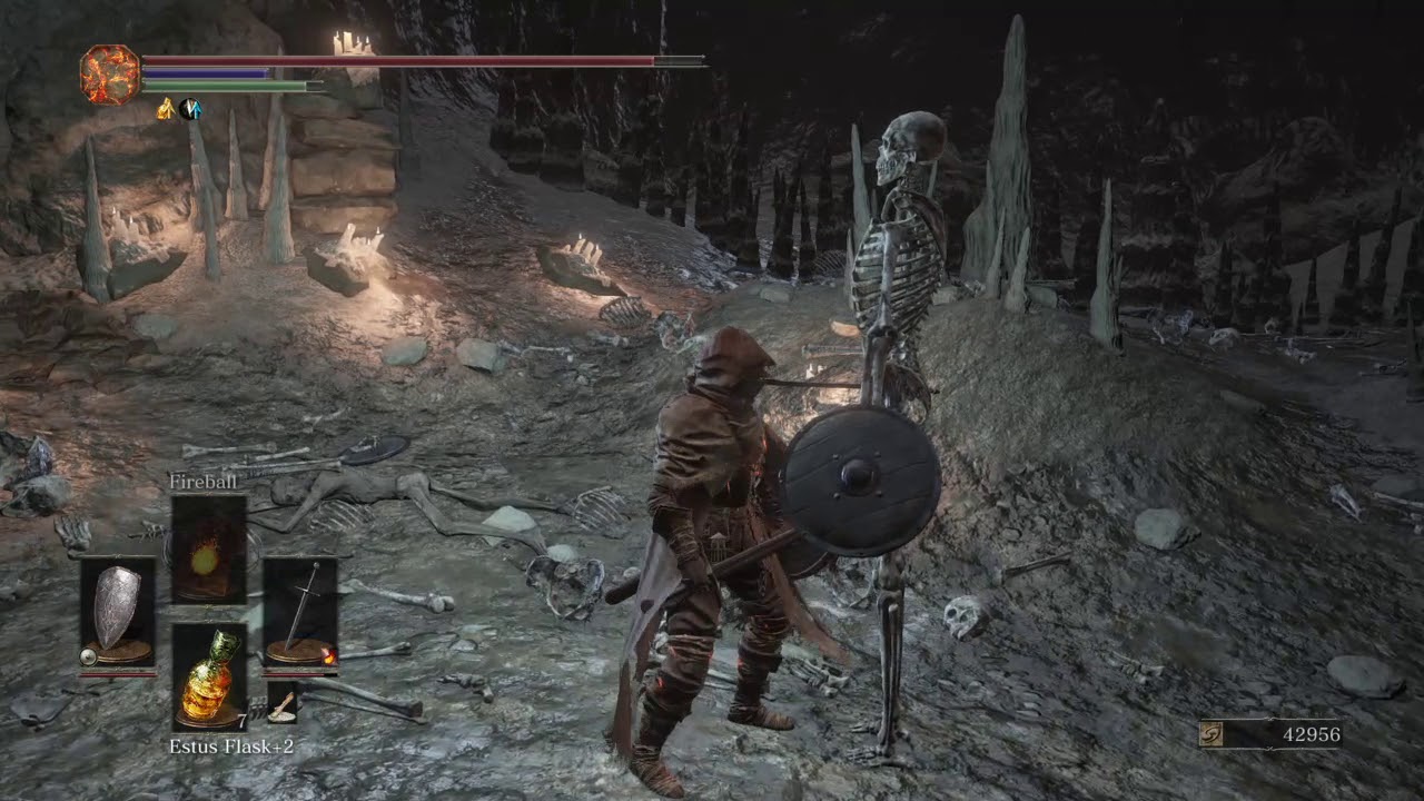 DS3 - Skeleton T-Pose Gitch - YouTube