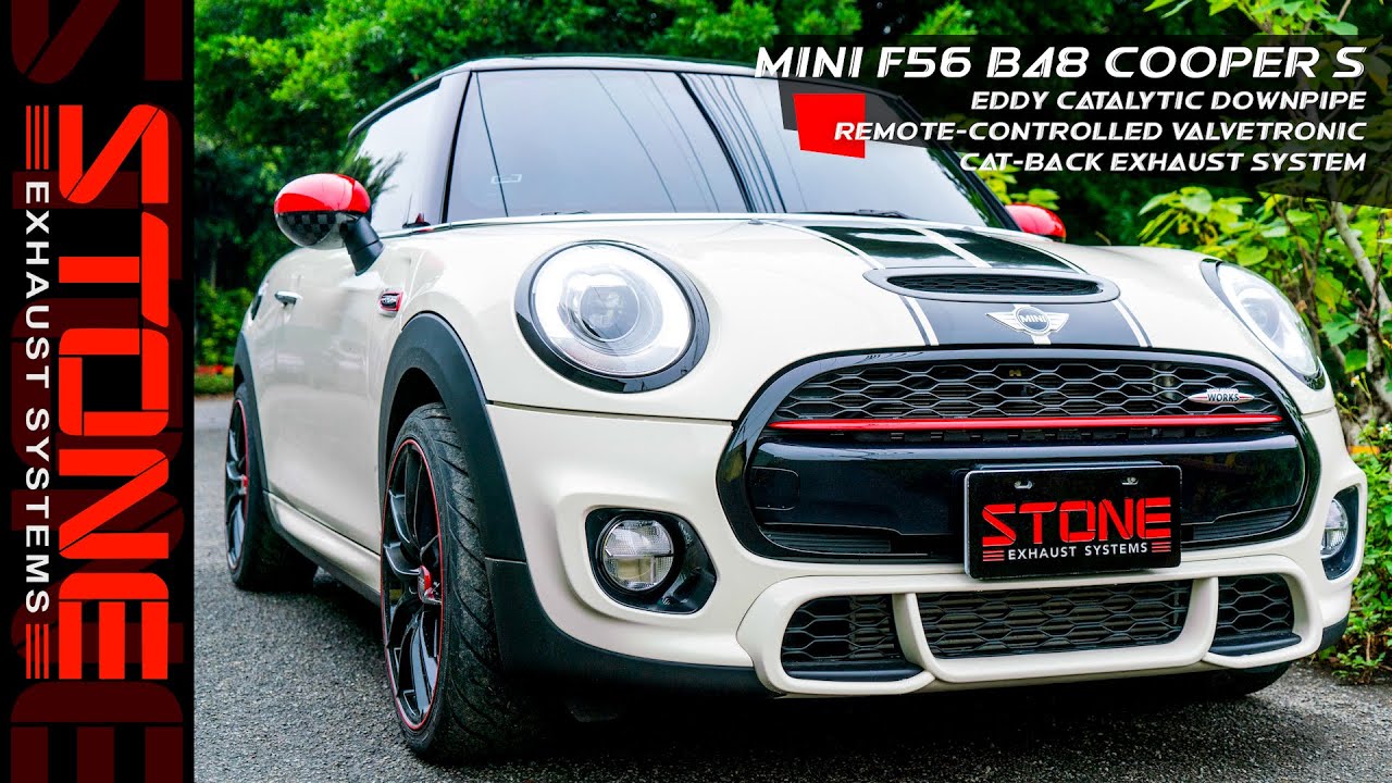 Mini F56 Cooper S B48 / Stone Exhaust - YouTube