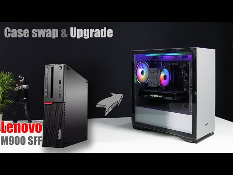 Lenovo M900SFF case swap and gaming upgrade