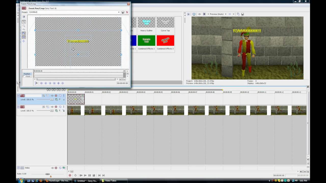 Sony Vegas Pro Basic Training - YouTube