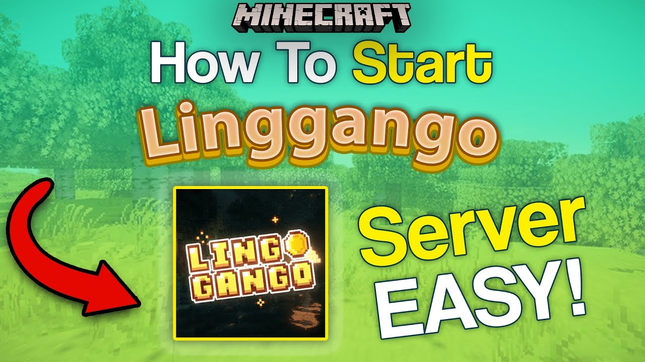 How to Make an Linggango Server | Minecraft Tutorial - YouTube